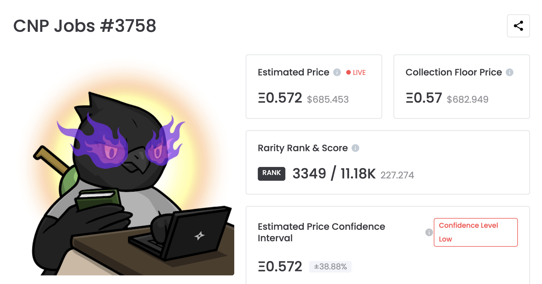 NFTBankの特徴・使い方を解説【NFTの価値を確認しよう】 - まっとblog
